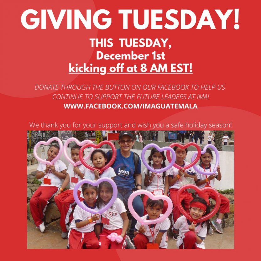 Giving Tuesday | IMA Guatemala